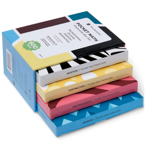 Pocket-Size Math Bundle: Addition, Subtraction, Multiplication, Divisi ...