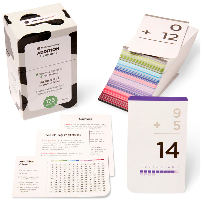 Think Tank Scholar Sight Words & Math Flash Cards