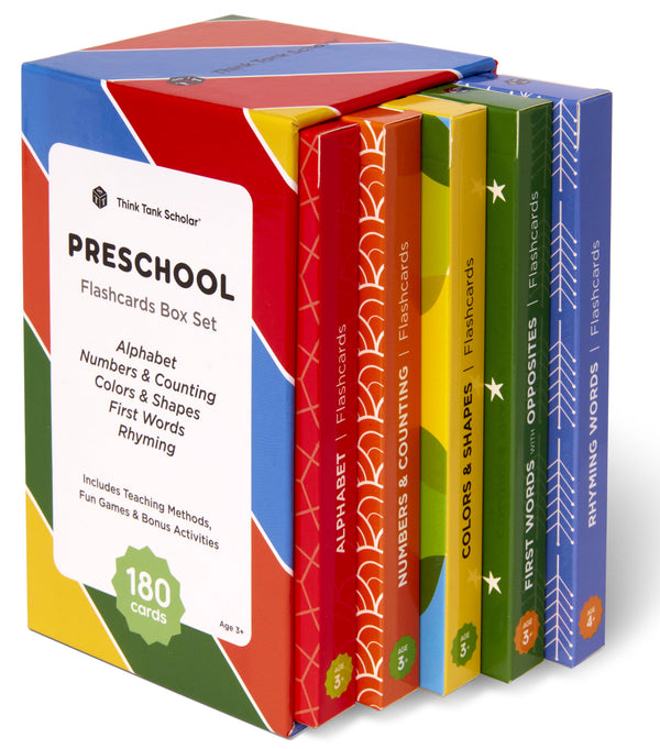 Preschool Flash Cards - Think Tank Scholar