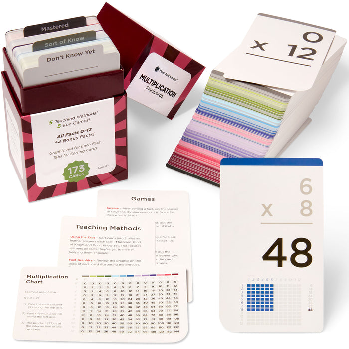 Think Tank Scholar Sight Words & Math Flash Cards
