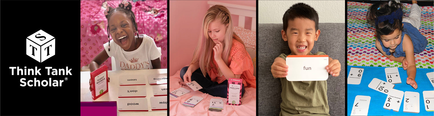 Think Tank Scholar Sight Words & Math Flash Cards