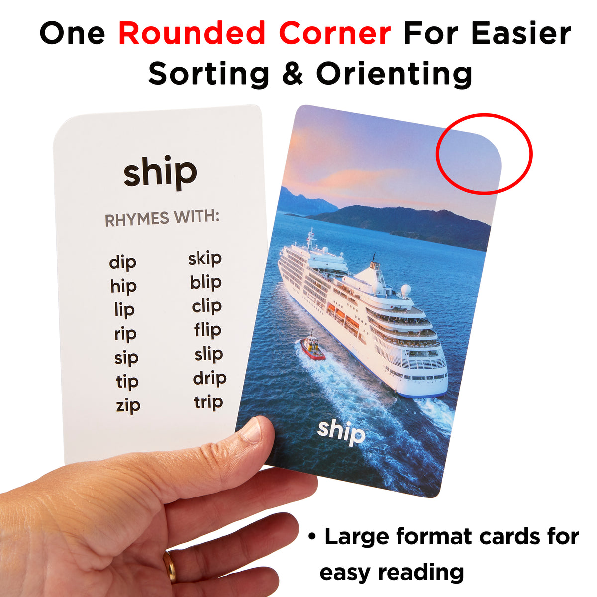 Rhyming flashcards for children ages 4 years through Preschool, Pre-K ...